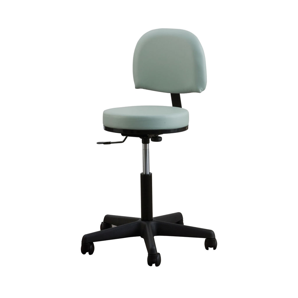 Oakworks Premium Backrest Stool | Collins