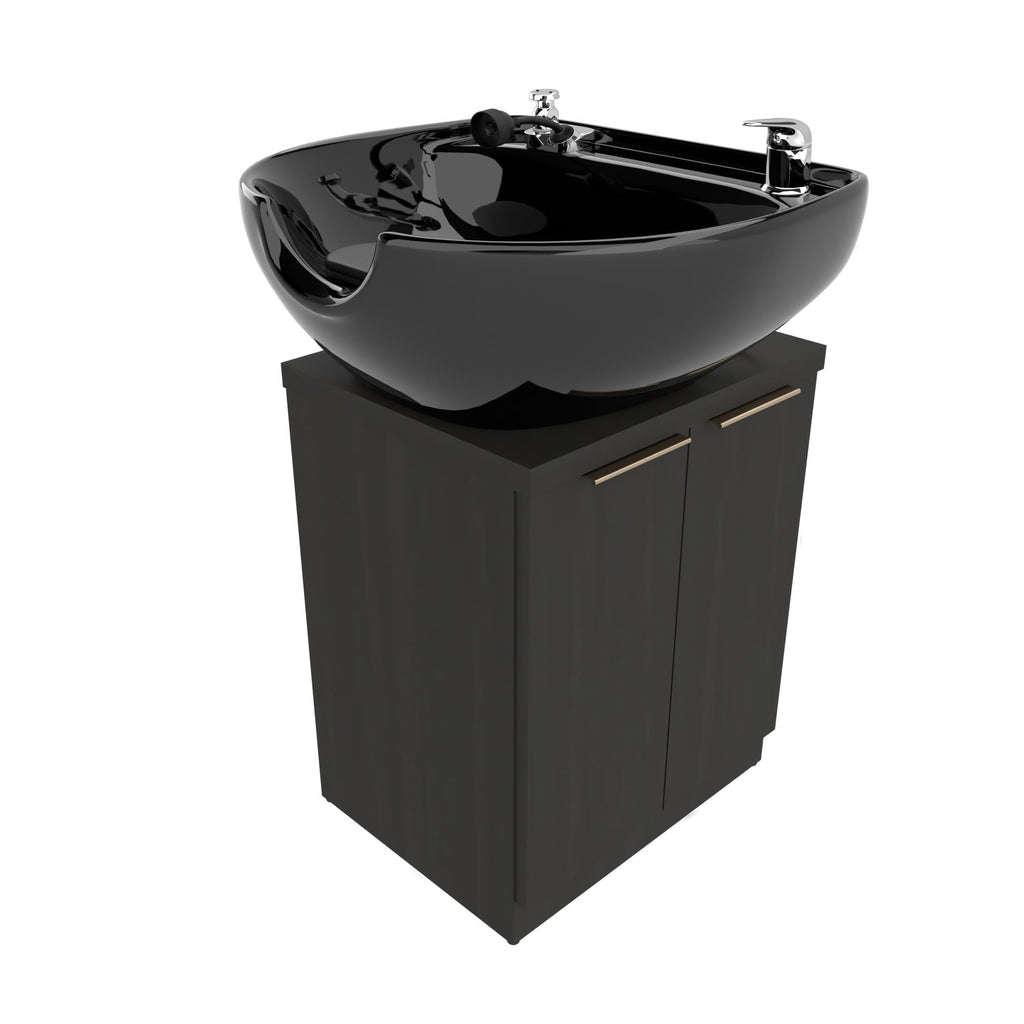 Add-On Shampoo Pedestal w/ CB79 Comfort-Pad Shampoo Bowl | Collins